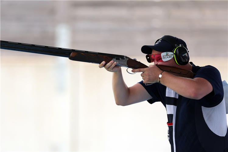 Hales Wins Shooting Gold With Olympic Record | Racing and Sports