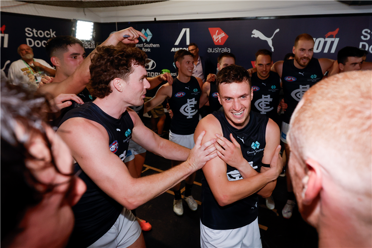 It Was A First Game To Remember For Orazio Fantasia At Carlton ...